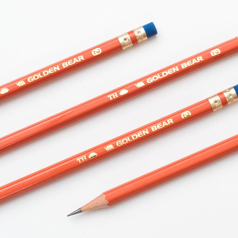 Golden Bear Orange #2 Pencils (12 Pack) | Pencils.com